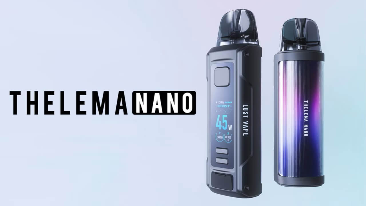 Thelema Nano Pod Kit Review (Pros & Cons) - E-Cigs Advice